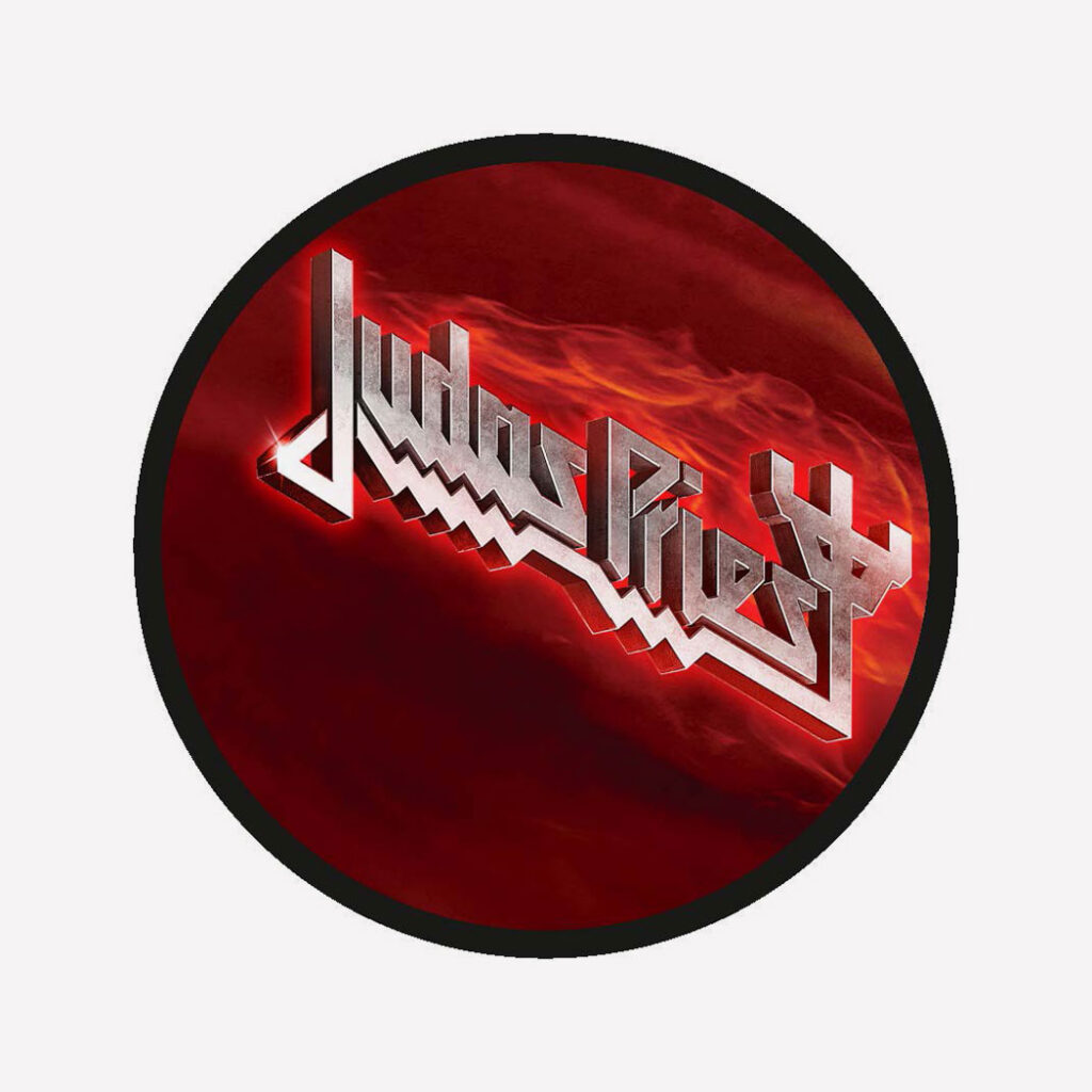 PEGATINA JUDAS PRIEST – LOGO – Disc Center